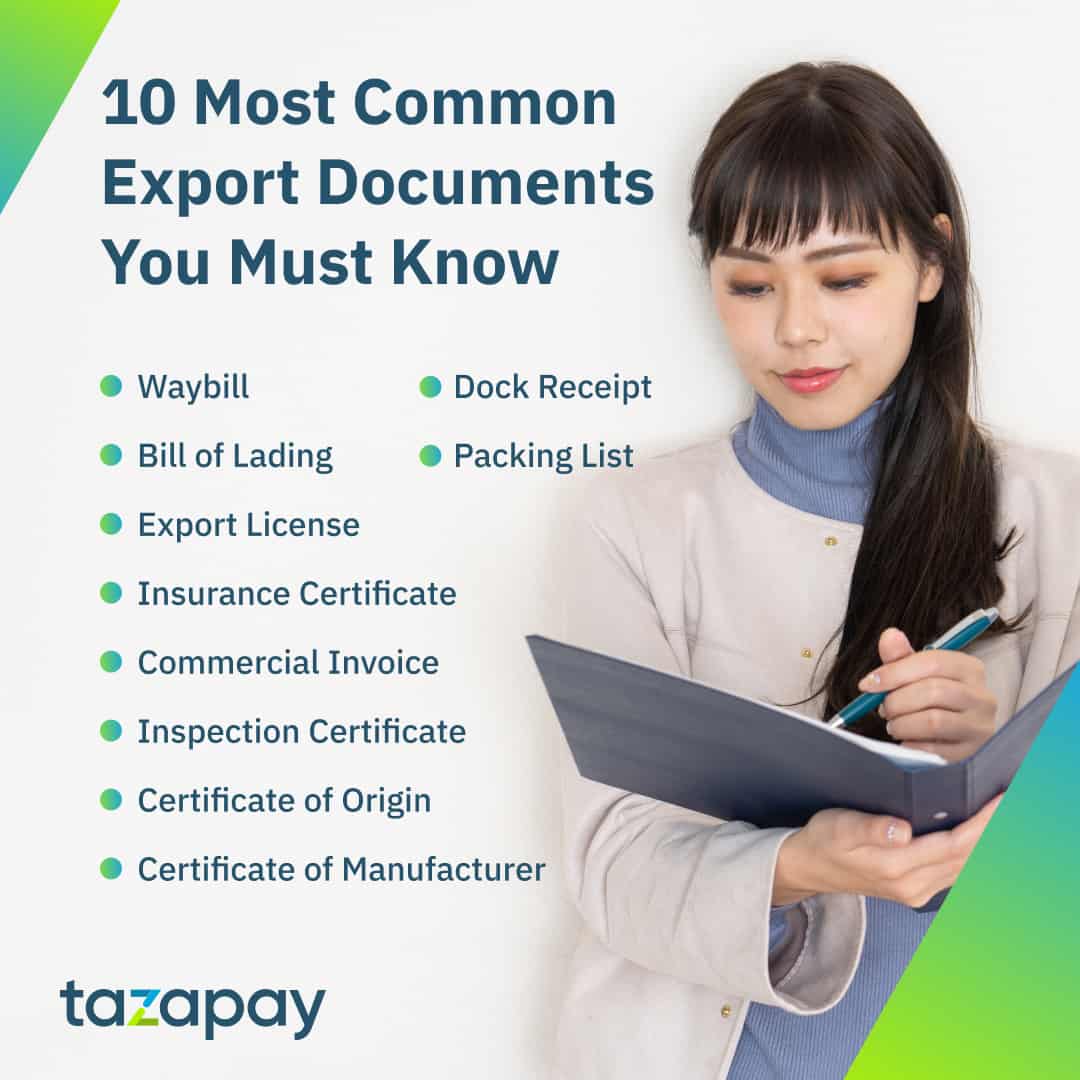 10 Common Export Documents to Ensure Success Abroad | Omoney
